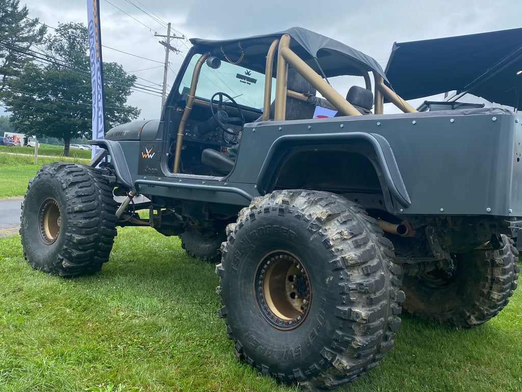 CJ8 Scrambler Rear Armor with Tube Flares – Wizard Works Offroad