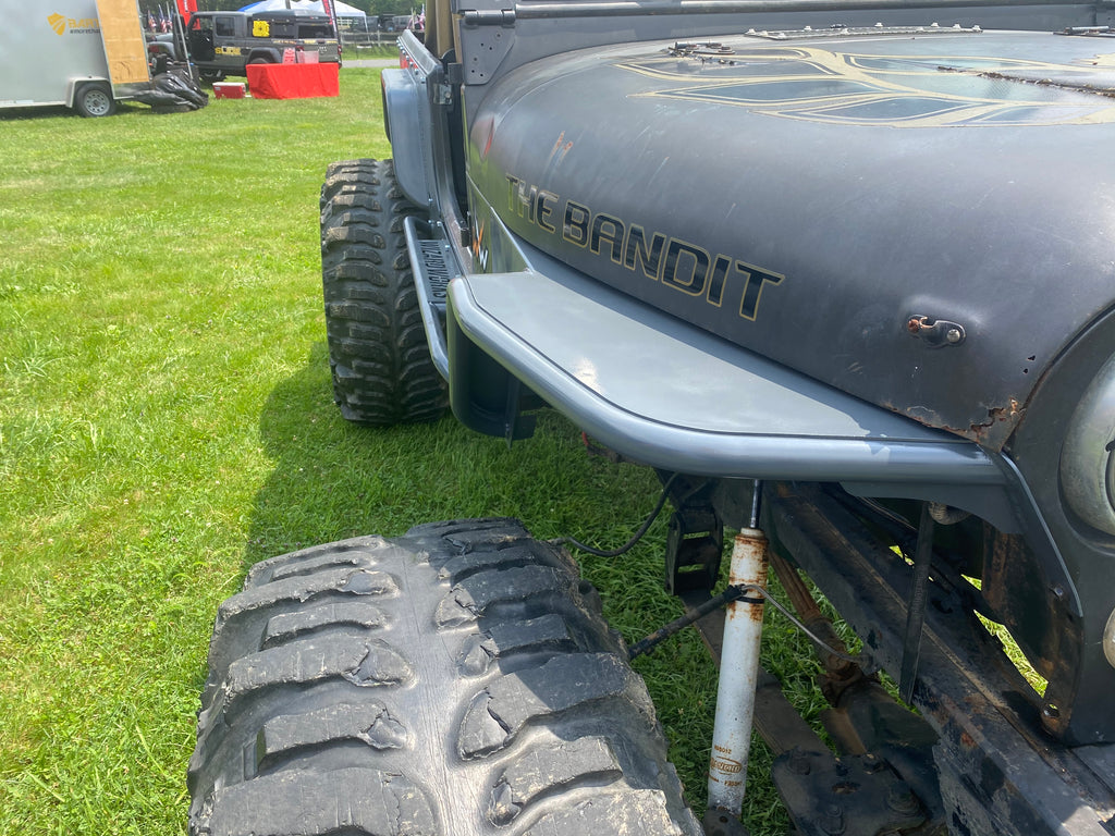 CJ8 Scrambler Rear Armor with Tube Flares – Wizard Works Offroad